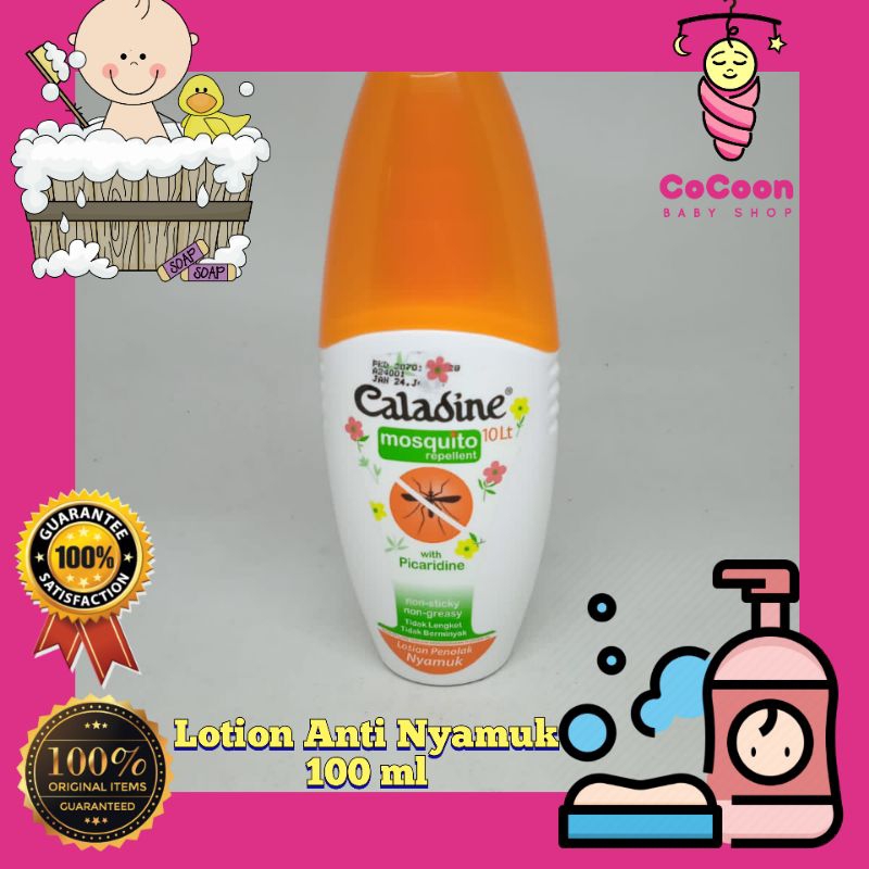 Jual Kaladin Spray Anti Nyamuk Caladine Mosquito Repellent 100 ml ...