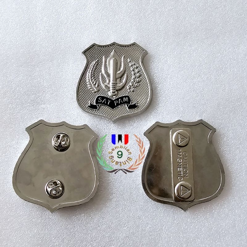 Jual Pin Kewenangan Satpam Bahan Logam Cor | Shopee Indonesia