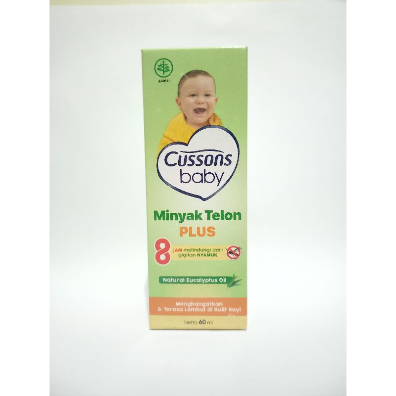 Jual Cussons Baby Telon Oil Plus 30ml,60ml,90ml | Shopee Indonesia