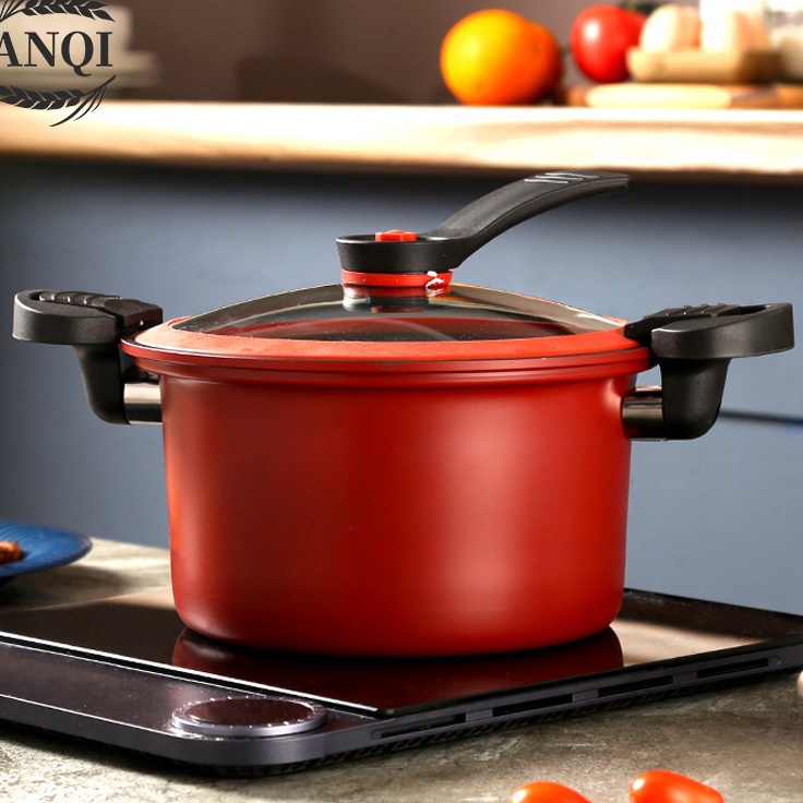 Jual Zjq ANQI 1888 Panci Presto Teflon Totipotent Micro Pressure Cooker Pot 35L Anti Lengket ...