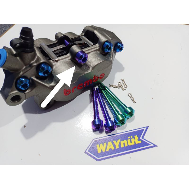 Jual Tojosan TITANIUM Kaliper Brembo 2p & 4p | Shopee Indonesia