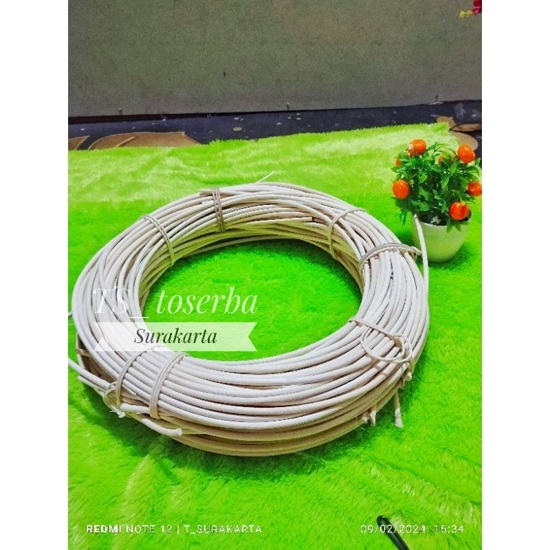 Jual bahan baku rotan jenis core ( tanpa kulit) harga per 1 kg | Shopee ...