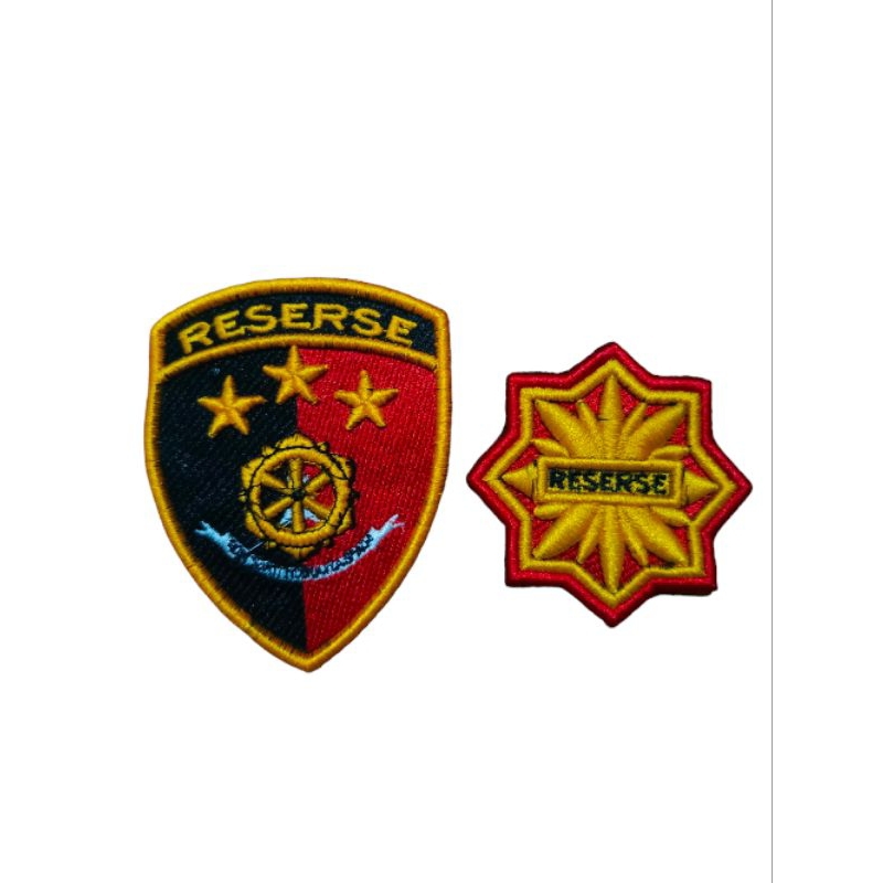 Jual Spesial Promo || Logo Reserse Dan Roda Reserse Bordir Timbul 3d ...