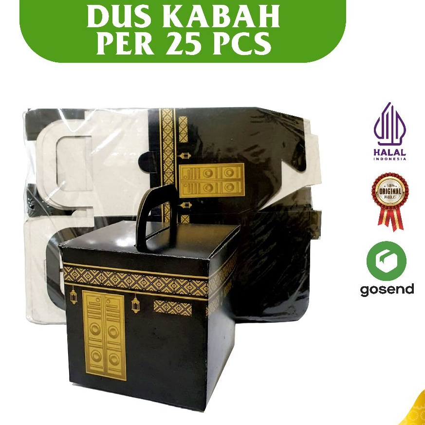Jual DUS KABAH KOSONG 25PCS DUS OLEH OLEH HAJI DAN UMROH I DUS KOSONG ...
