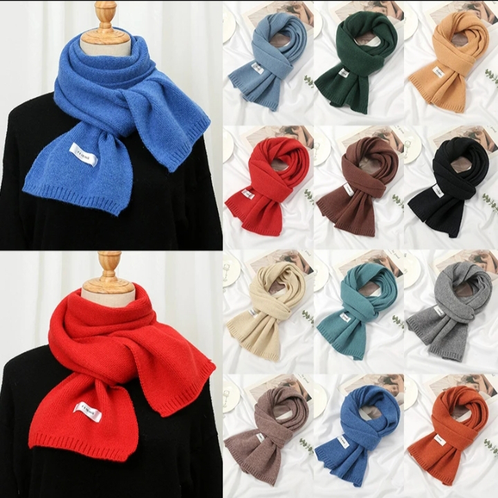 Jual Aksesoris Fashion Syal Selendang Gaya Outfit korean style Uk ...