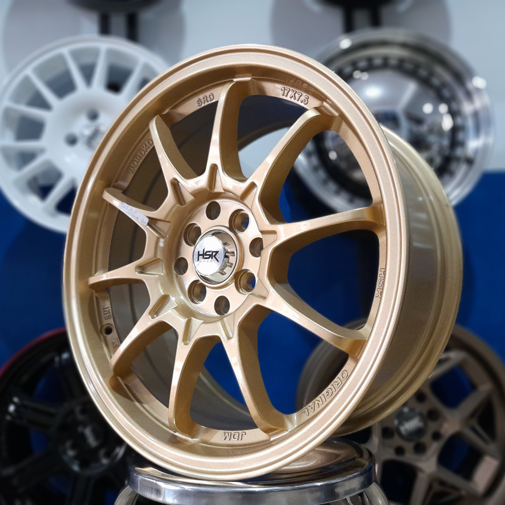 Jual Velg racing murah ring 17 baut 4 Dobel pcd 4x100 4x114 mobilio ...