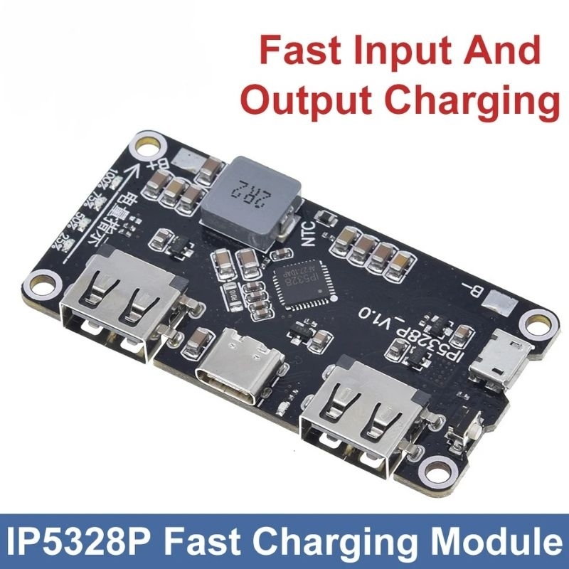 Jual IP5328P Module Powerbank Quick Charge 2 USBFast Charging Qualcomm ...