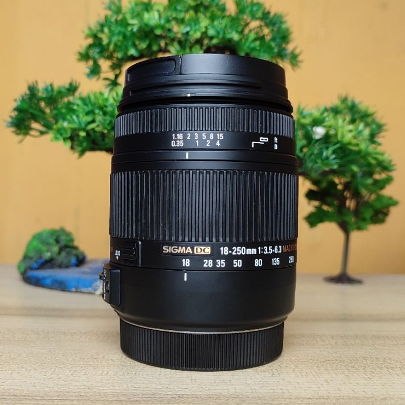Jual LENSA SIGMA 18-250MM F3.5-63 DC MACRO OS HSM FOR CANON MULUS ...