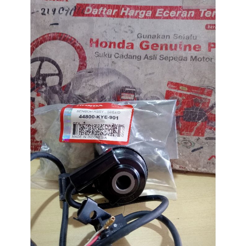 Jual Sensor Assy speed gearbox km Megapro monoshock Verza kode 44800 ...