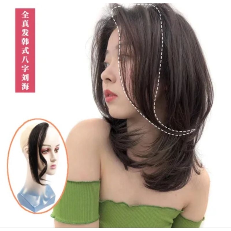 Jual Poni Palsu Poni Samping Panjang Clip Poni Samping Poni Clip ...