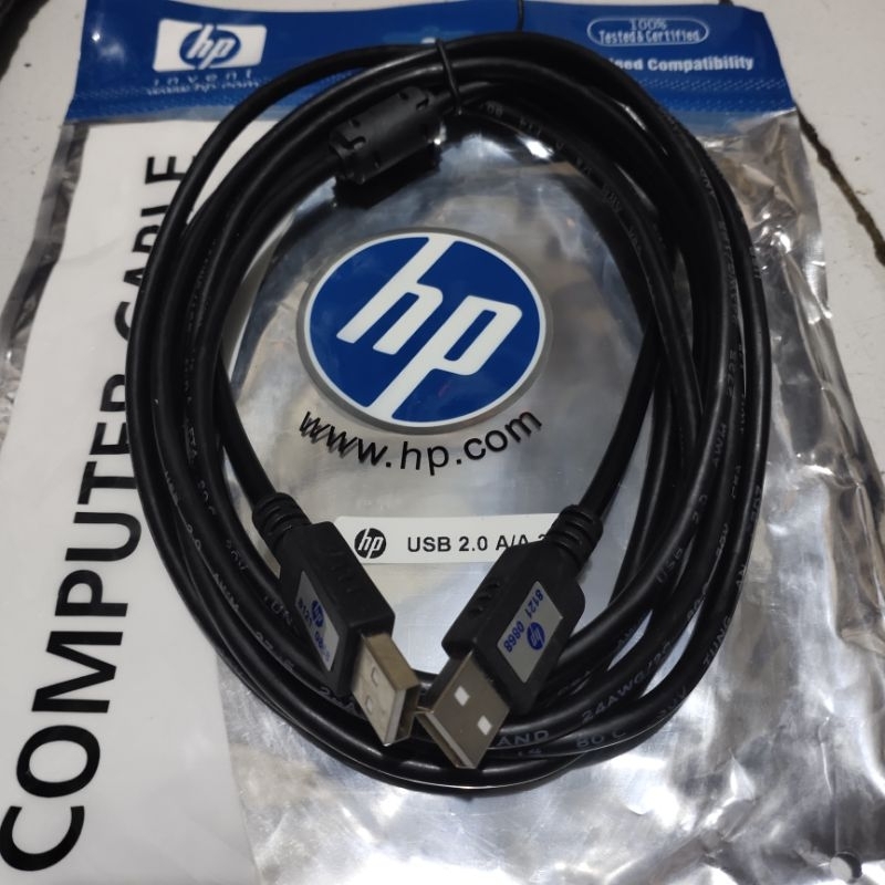 Jual Kabel Usb Male To Male USB 2.0 / Kabel usb to usb merk Hp panjang ...