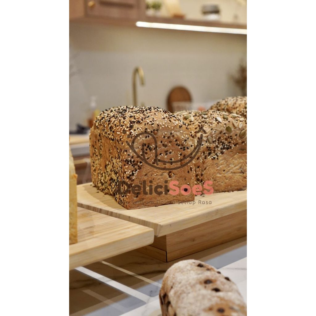 Jual Sourdough Multigrain Toast / Roti Gandum Multigrain | Shopee Indonesia