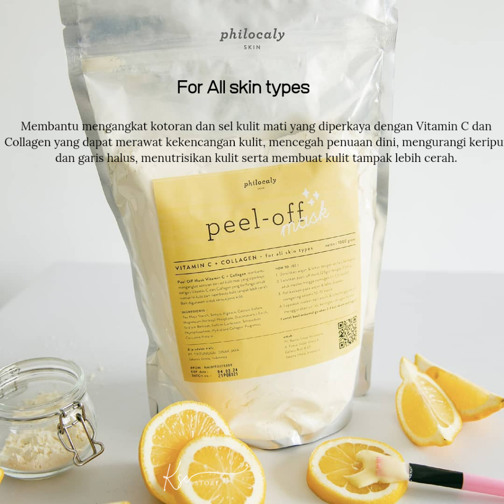 Jual BPOM 100gr Masker Wajah Peel Off Philocaly Skin Original Masker ...