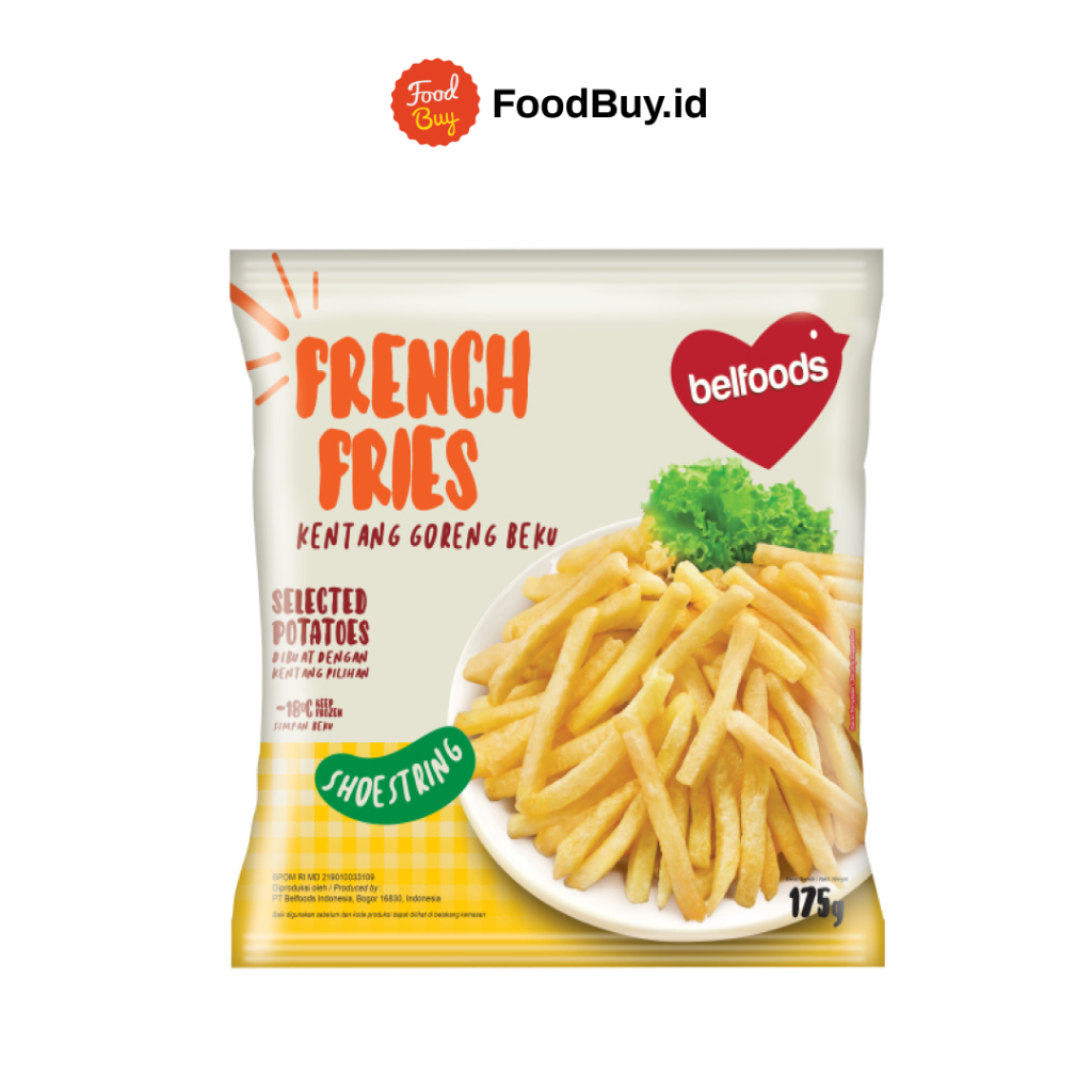 Jual Belfoods Kentang Goreng Shoestring 175 gr | Shopee Indonesia