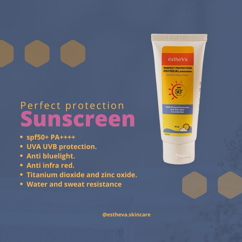 Jual EstheVa physical suncreen 30g | Shopee Indonesia