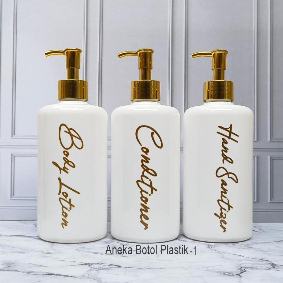 Jual Botol Tempat Sabun Cair Shampoo Pump Dispenser Sabun Shampoo ...