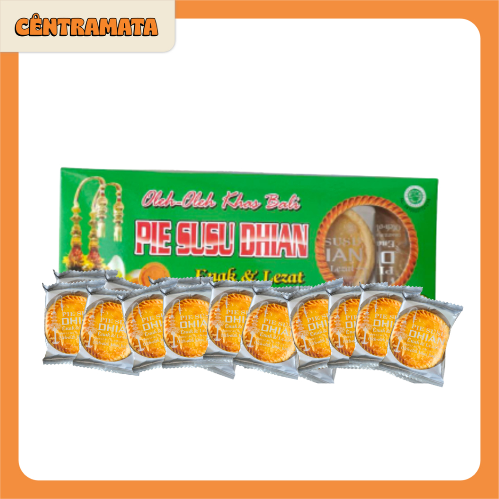 Jual Pie Susu Dhian 10pcs | Asli BALI | Oleh-Oleh Bali | Shopee Indonesia