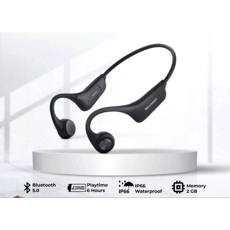 Jual BONE CONDUCTION EARPHONE SHARP HP BC 50 | Shopee Indonesia
