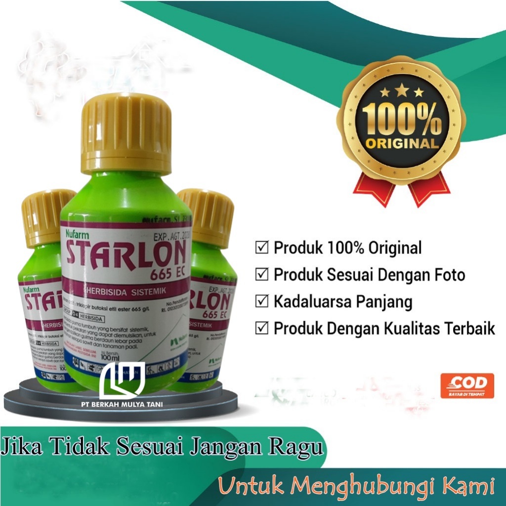 Jual Herbisida Sistemik Starlon 665 EC Racun Untuk Mematikan Pohon ...