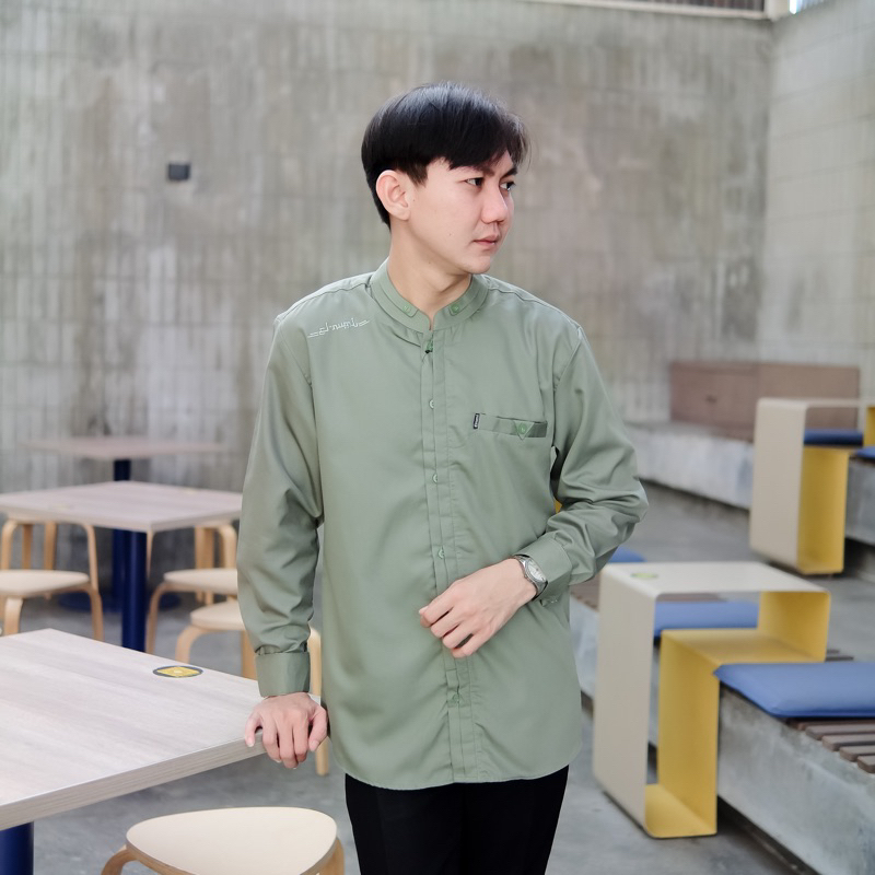 Jual EL Rumi | Baju Koko Pria Lengan Panjang Motif Antasena Series ...