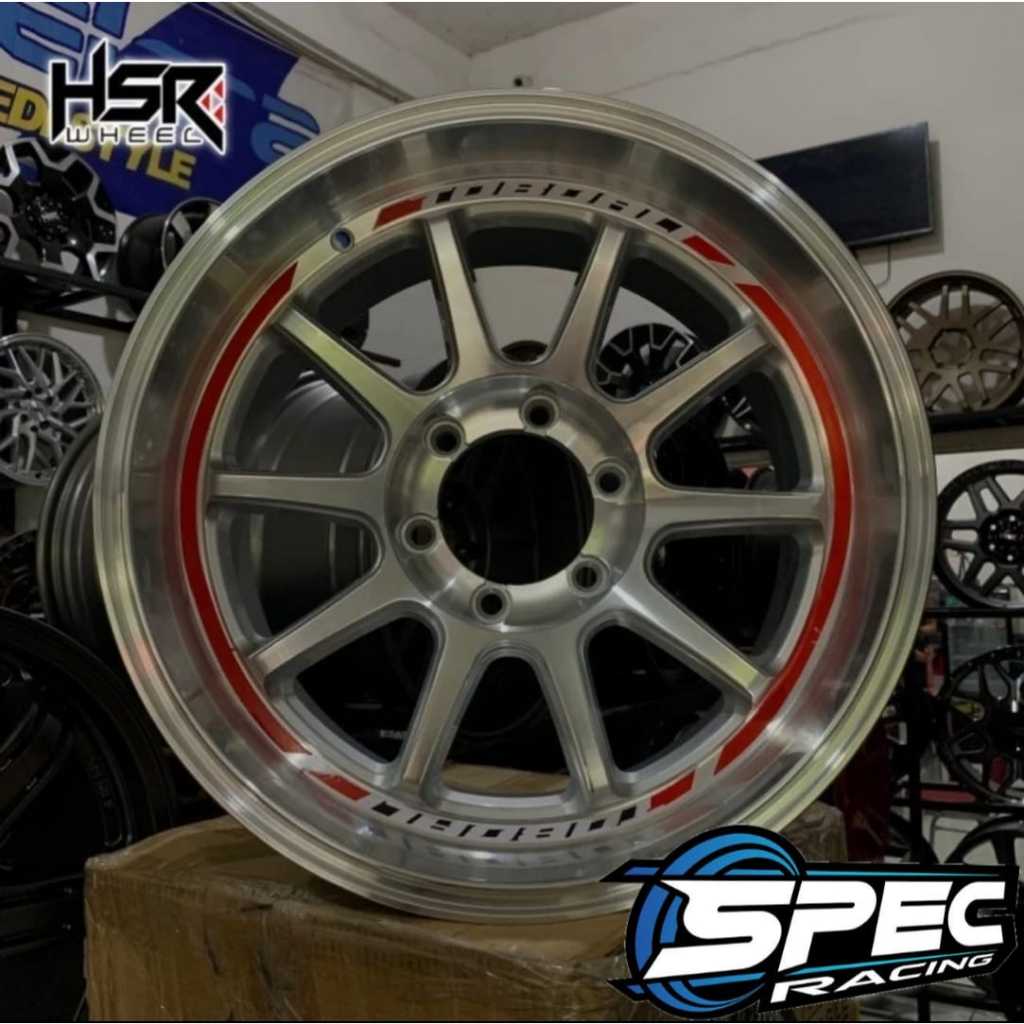 Jual Velg Mobil Ring 18 HSR TOBOALI Velg Racing R18 Fortuner Pajero Triton Ranger Hilux Ford ...