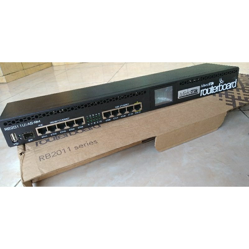Jual MikroTik RB2011 UiAS RM RB2011UiAS-RM Bukan Bekas/Secound | Shopee ...