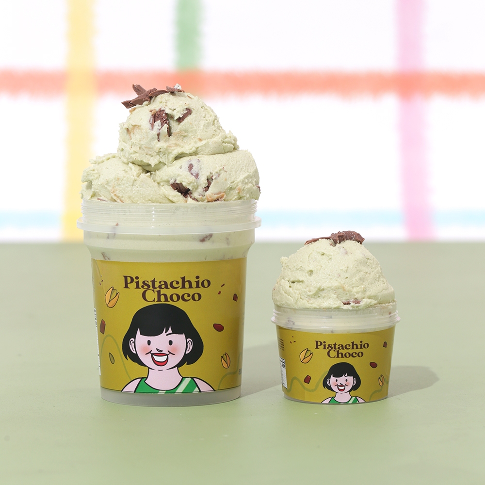 Jual LEGATO X MAYU - [VEGAN] PISTACHIO CHOCO Pint 500 mL Gelato Gelato ...