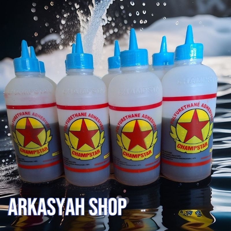 Jual LEM BINTANG PU NEW 1/2KG 1 DOS ISI 15 BOTOL (LEM CROT LEM MADU LEM ...