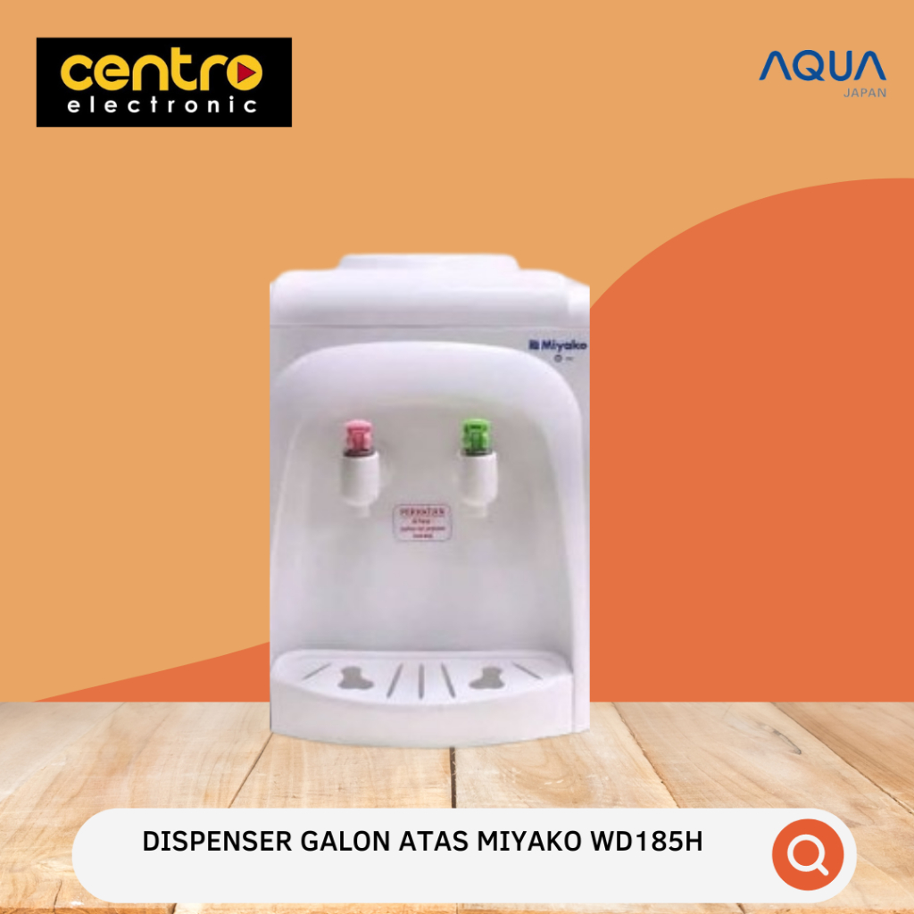 Jual MIYAKO DISPENSER GALON ATAS WD185H | Shopee Indonesia