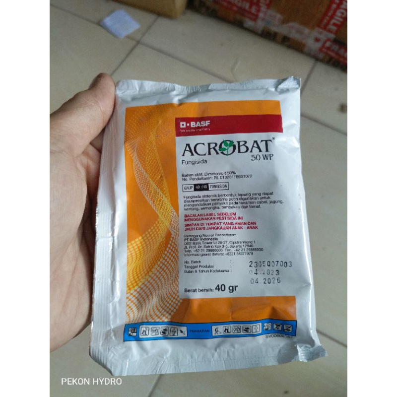 Jual Fungisida ACROBAT 50 WP 40 GRAM OBAT JAMUR | Shopee Indonesia