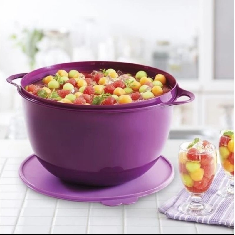 Jual Tupperware jumbo thats bowl 10ltr baskom / mangkok besar | Shopee ...