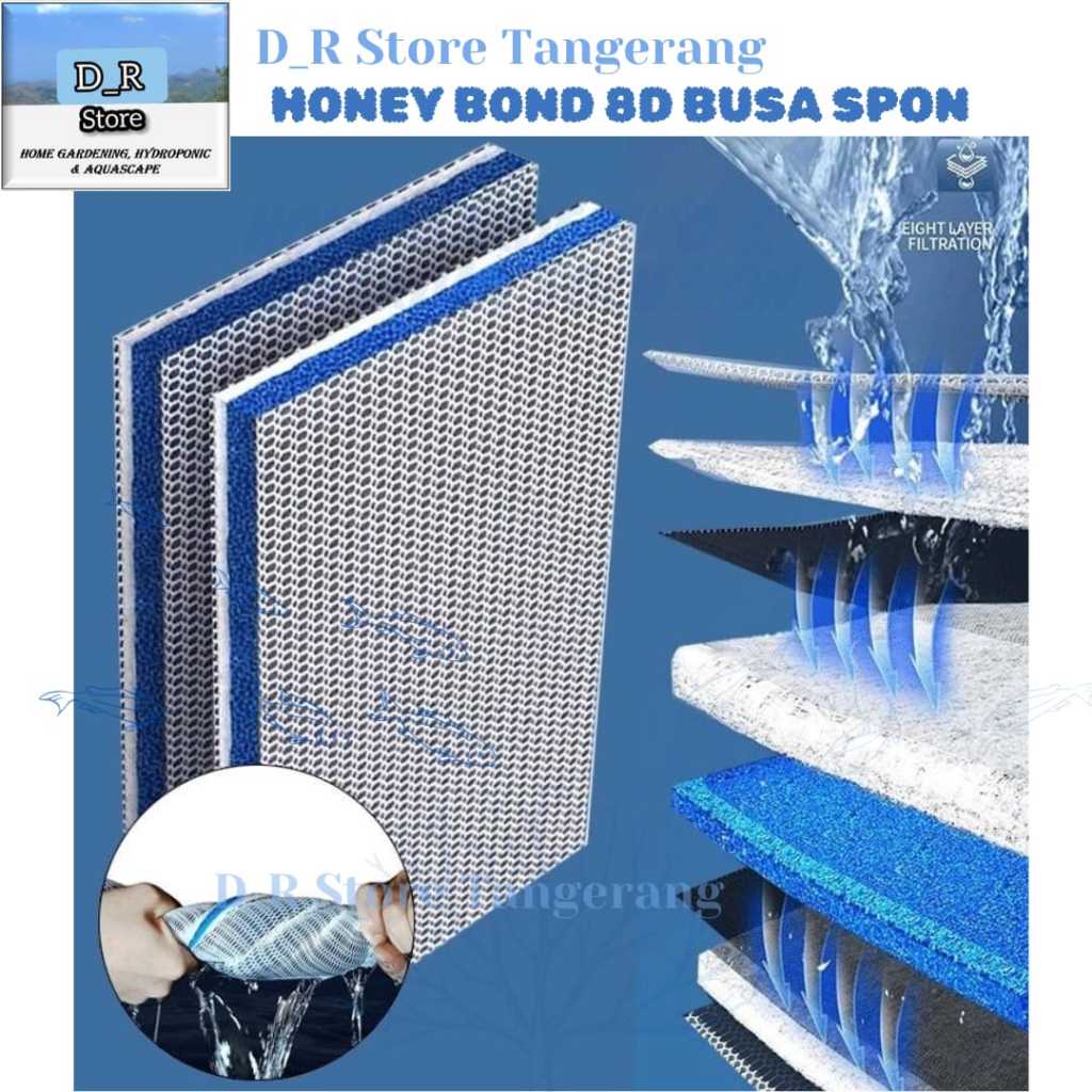 Jual Honey Comb 8D Busa Spon Filter Magic Aquarium DR TGR | Shopee ...