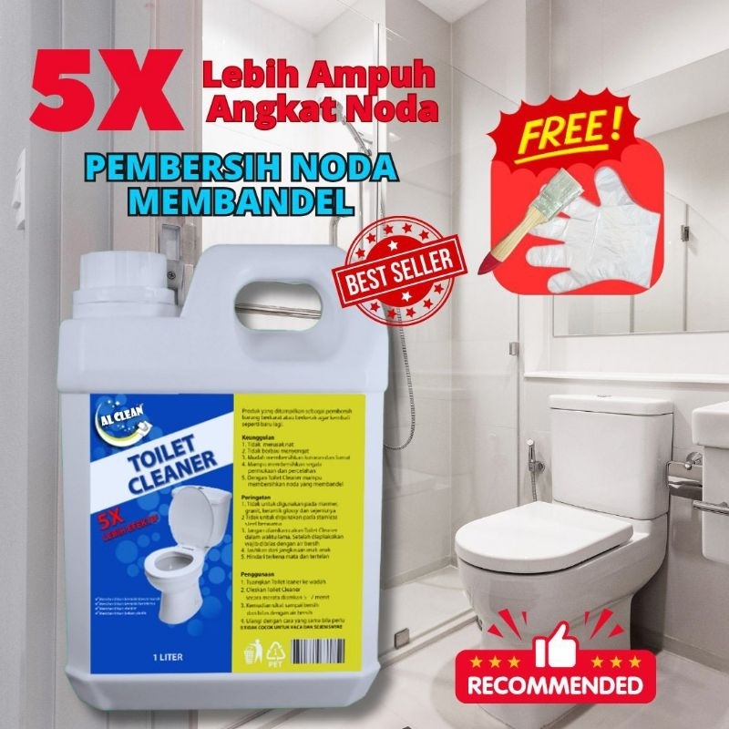 Jual New Toilet Cleaner Cairan pembersih lantai kerak Noda WC Toilet ...