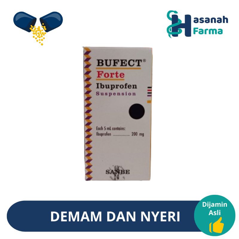 Jual BUFECT FORTE 50 ML (DEMAM DAN NYERI ANAK) | Shopee Indonesia