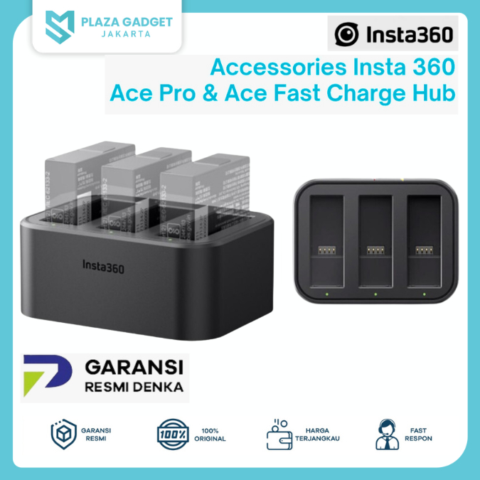 Jual Insta360 Ace Pro / Ace Fast Charge Hub Insta 360 Charging Hub ...