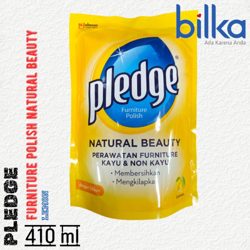 Jual PLEDGE Furniture Polish Liquid Refill Lemon 410ml | Shopee Indonesia