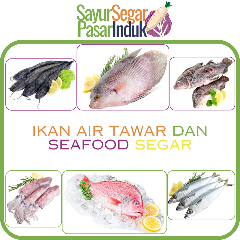 Jual Ikan Segar dan Seafood Sayur Segar Pasar Induk | Shopee Indonesia