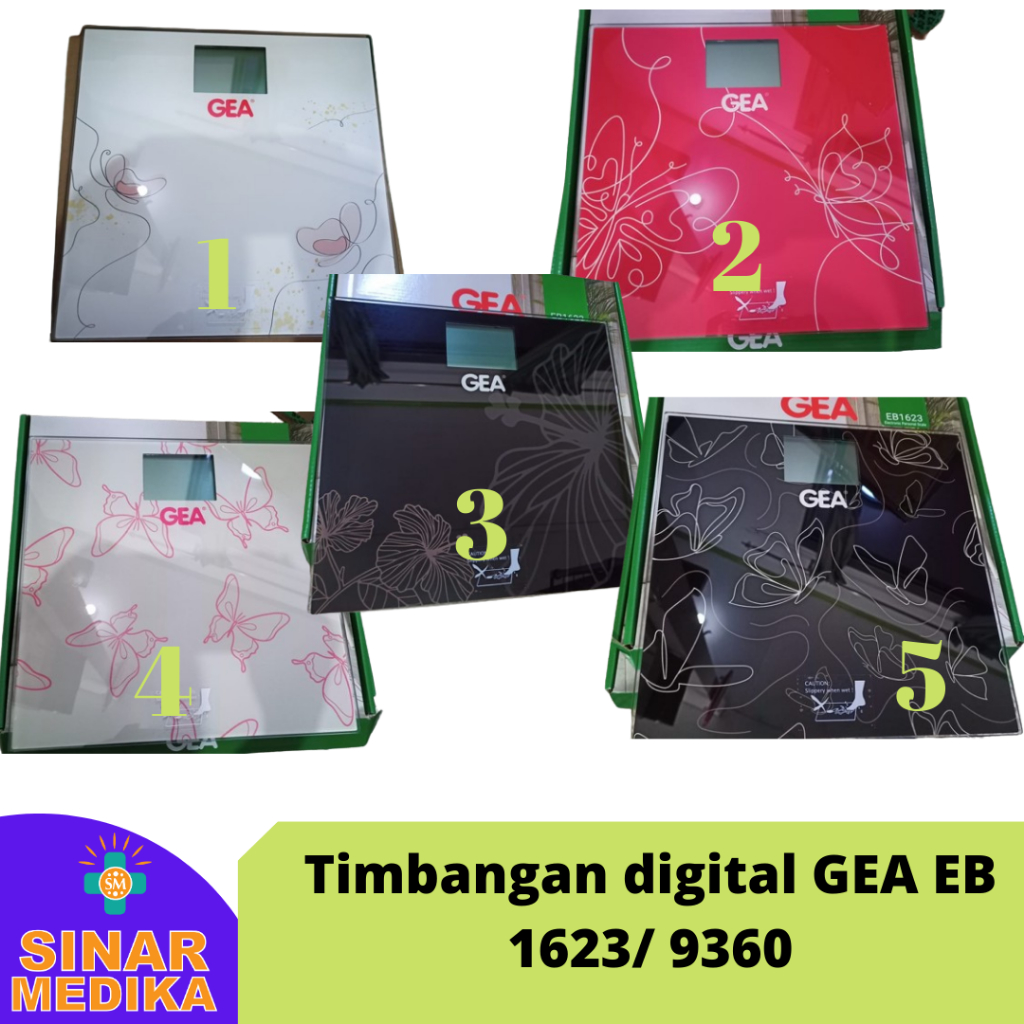 Jual TIMBANGAN BADAN DIGITAL GEA EB 9360 1623 / BODY SCALE EB9360 ANAK ...