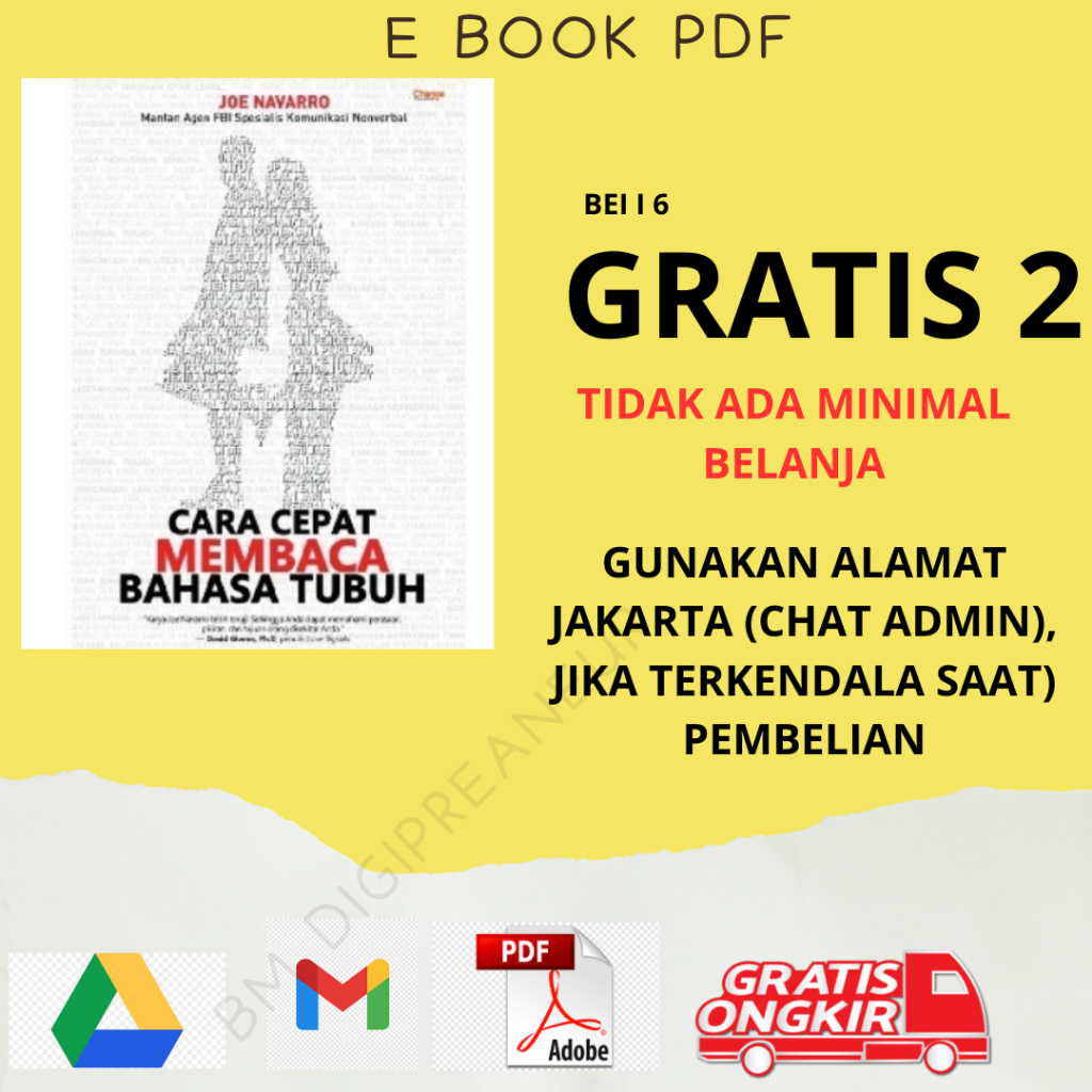 Jual 0022 [e-Buku] Cara Cepat Membaca Bahasa Tubuh - PDF | Shopee Indonesia