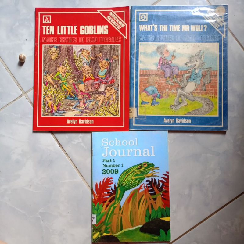 Jual Buku Bekas Import : Bacaan Anak Anak (ten little goblins , whats ...