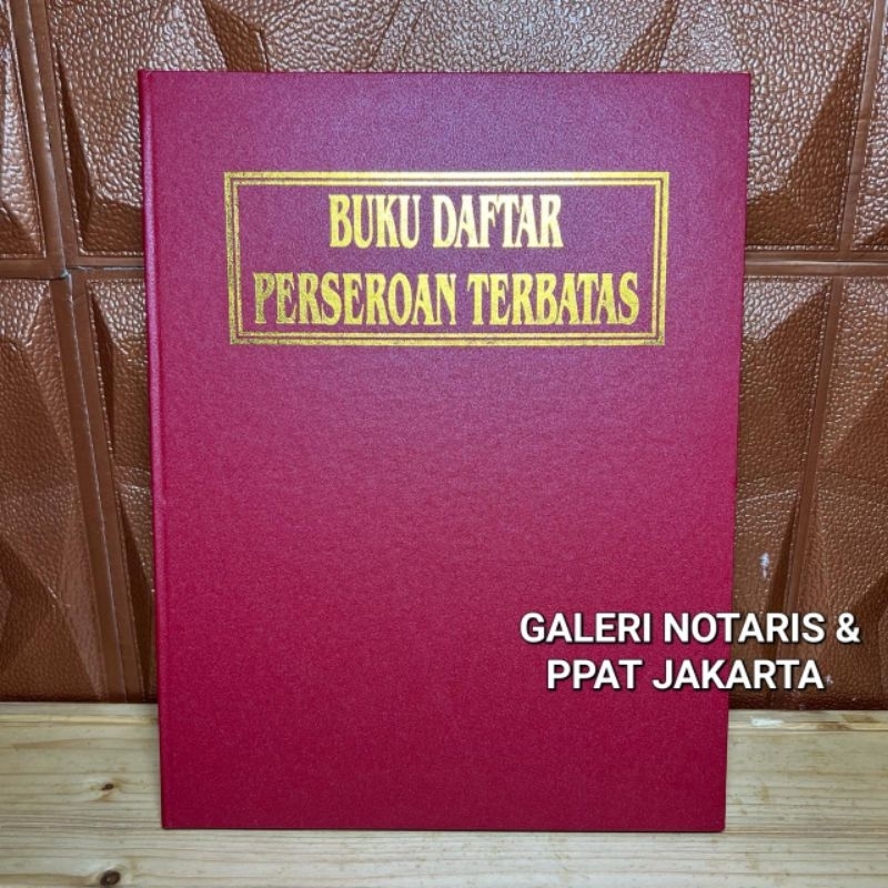 Jual Buku Register Pendaftaran Perseroan Terbatas Buku Daftar PT Buku ...