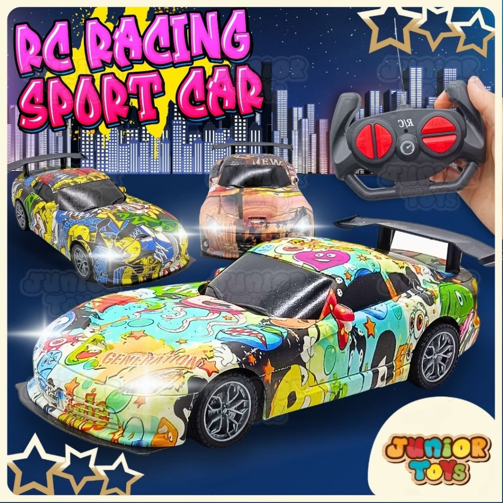 Jual Mainan Remote Control Mobil Mobilan Anak RC Sedan Graffiti Speed ...