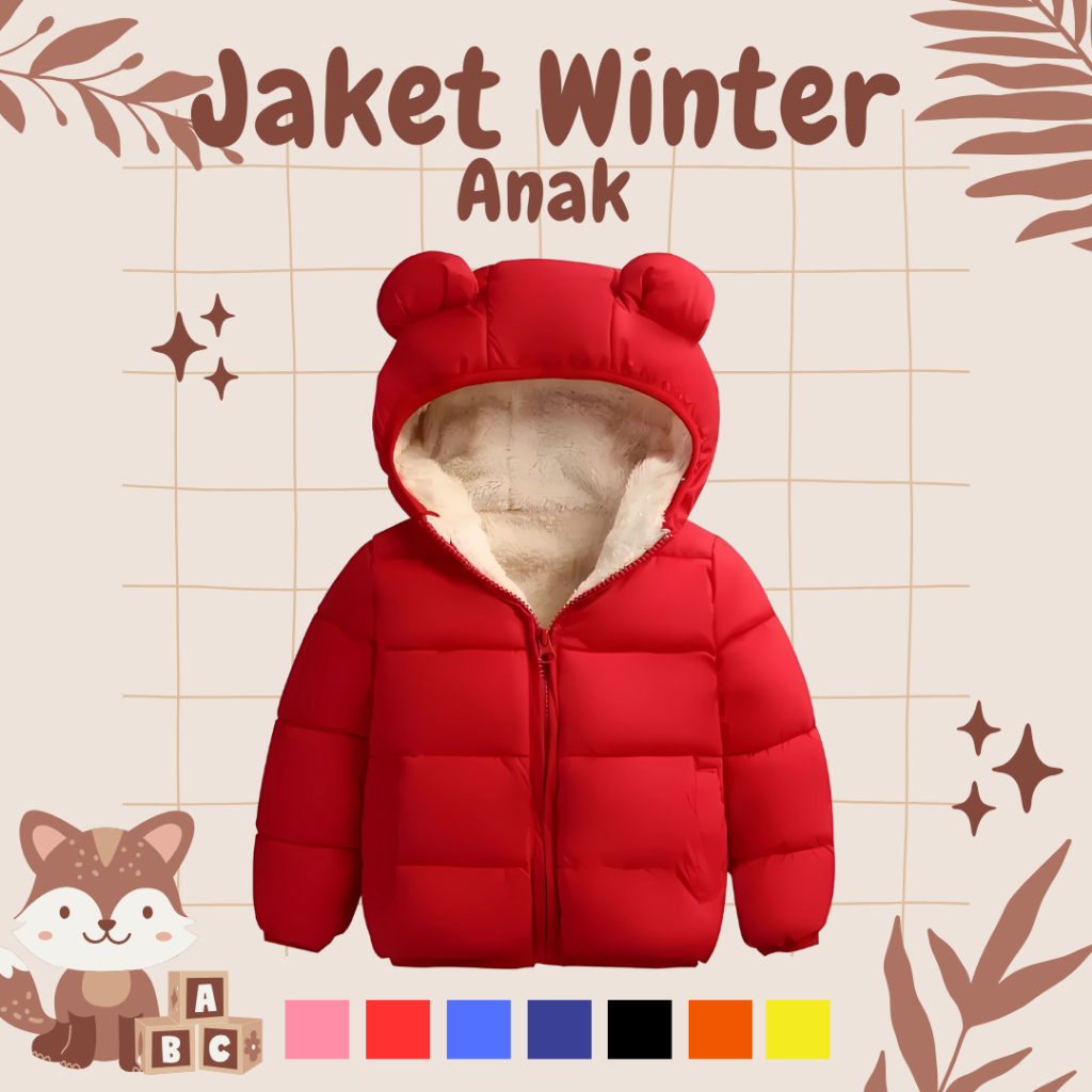 Jual Jaket Anak Lucu bulu/ Jaket Anak² 1 - 12 Tahun / Jaket Keren cocok ...