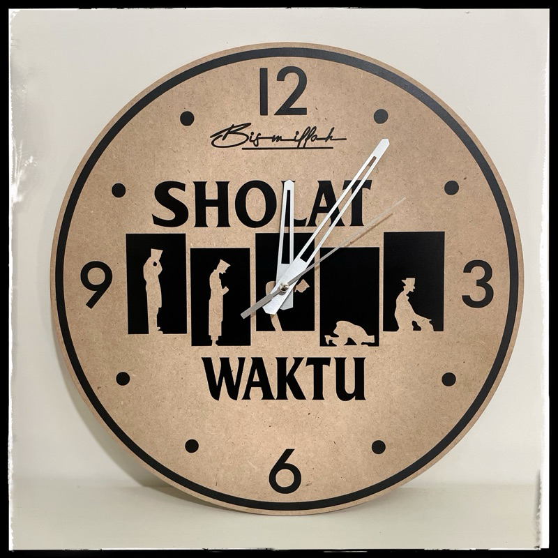 Jual jam dinding art, jam dinding ALLAH, masjid Al Aqso, jam dinding ...