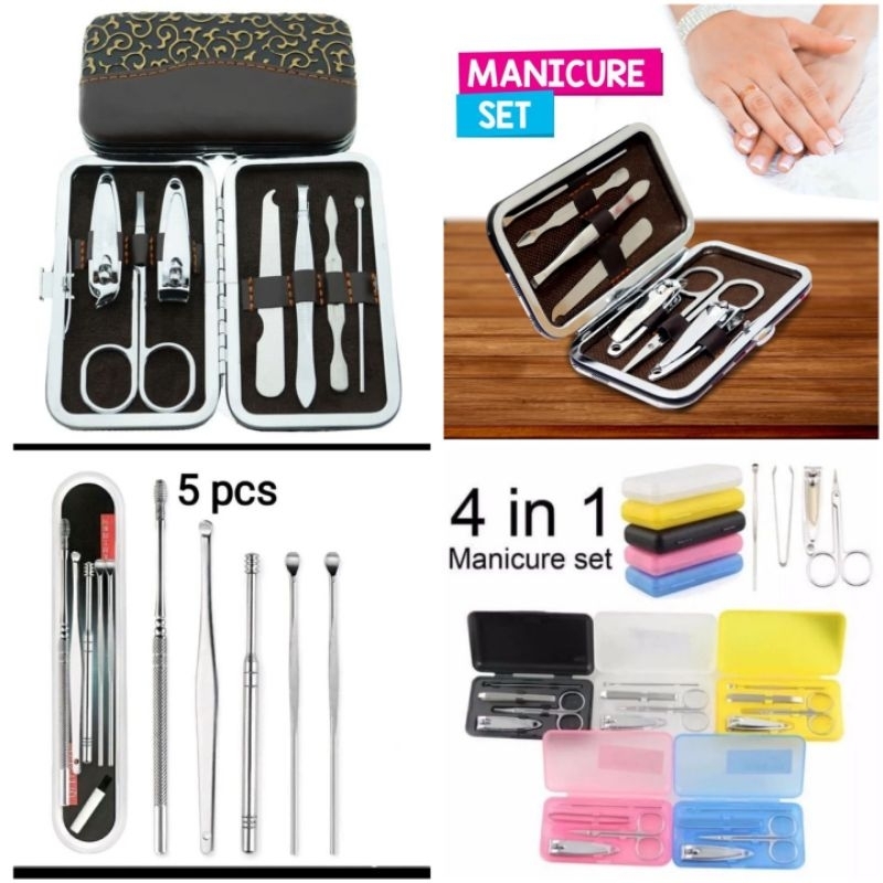 Jual Menicure Pedicure Set 7IN1 Pembersih Kuku Alat Kit Menipedi ...