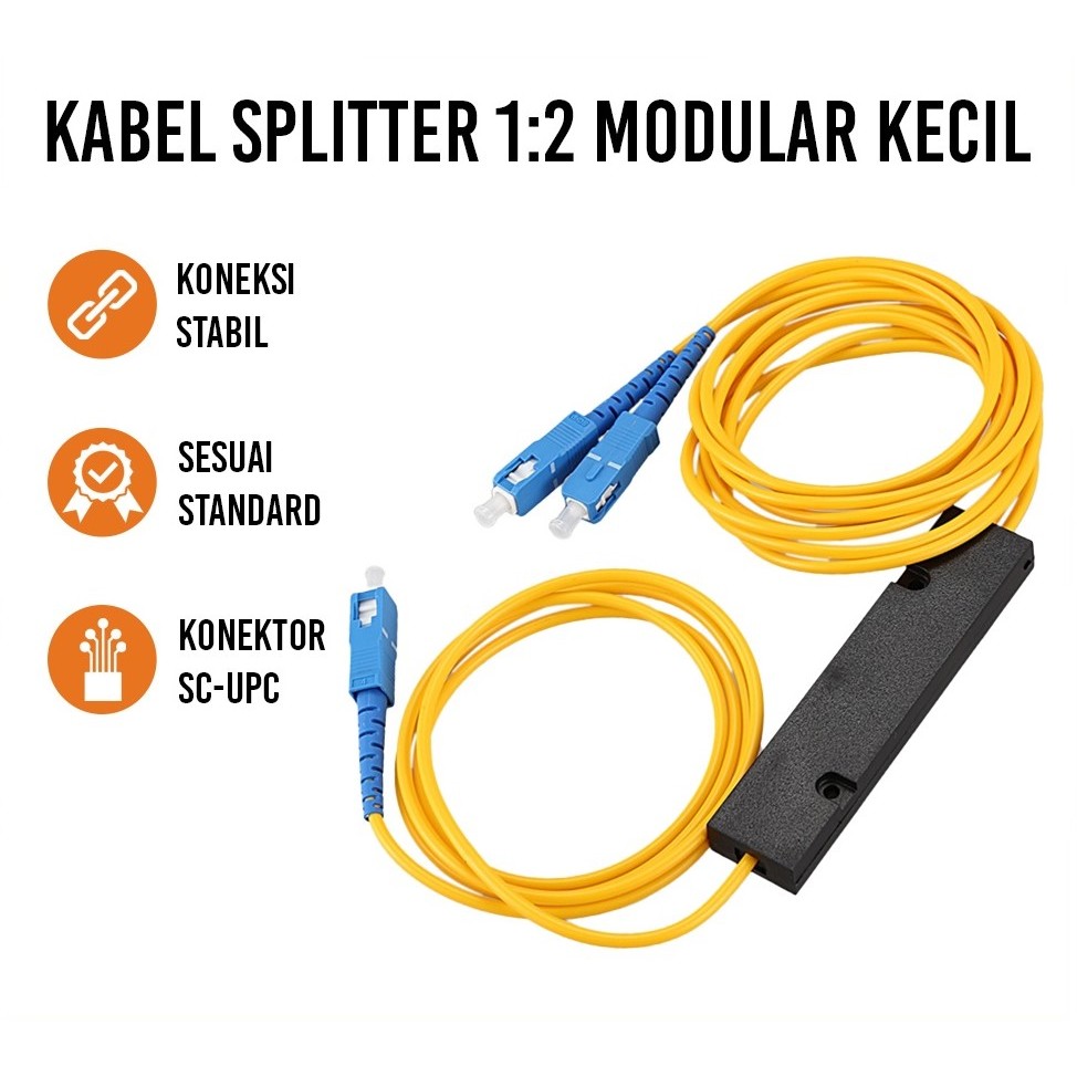 Jual 1:2 Passive Splitter Mini Ratio Coupler Cable / Ratio Pasif ...