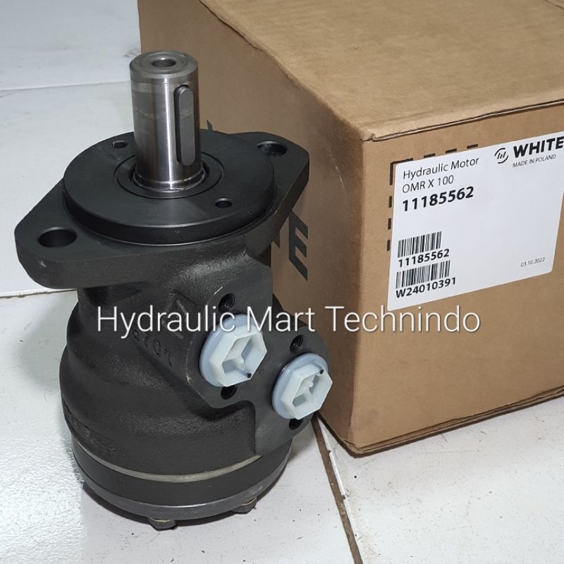 Jual hydraulic orbital motor OMR X 100 (11185562) as 25,4mm brand WHITE ...