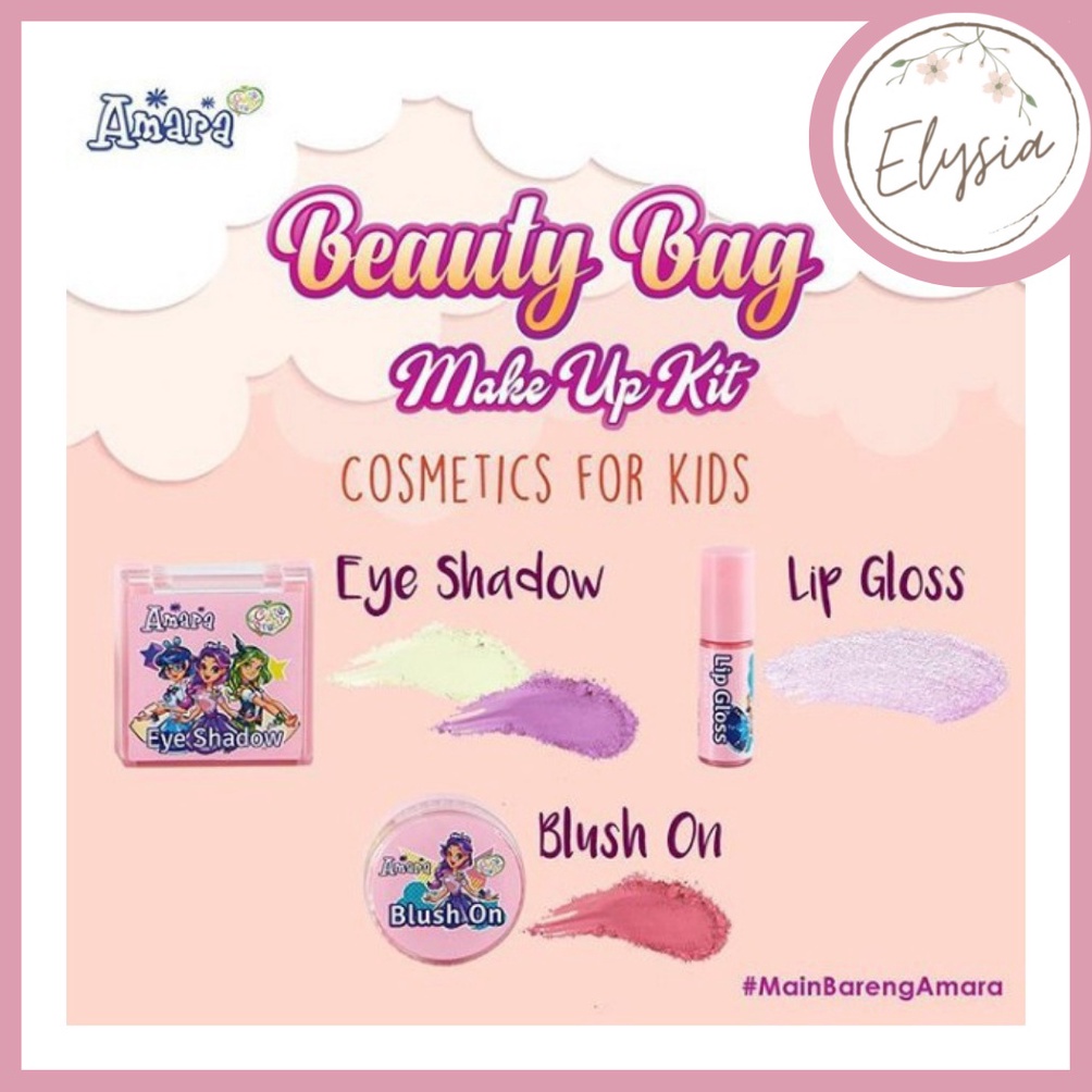 Jual ART B94R Amara Kids Beauty Bag Make Up Kit Make Up Anak Amara by ...