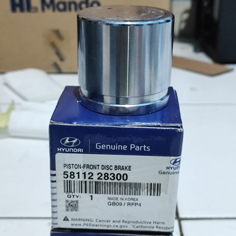 Jual Piston kaliper rem Depan Hyundai i20 Grand Avega Excel 3 New Rio ...