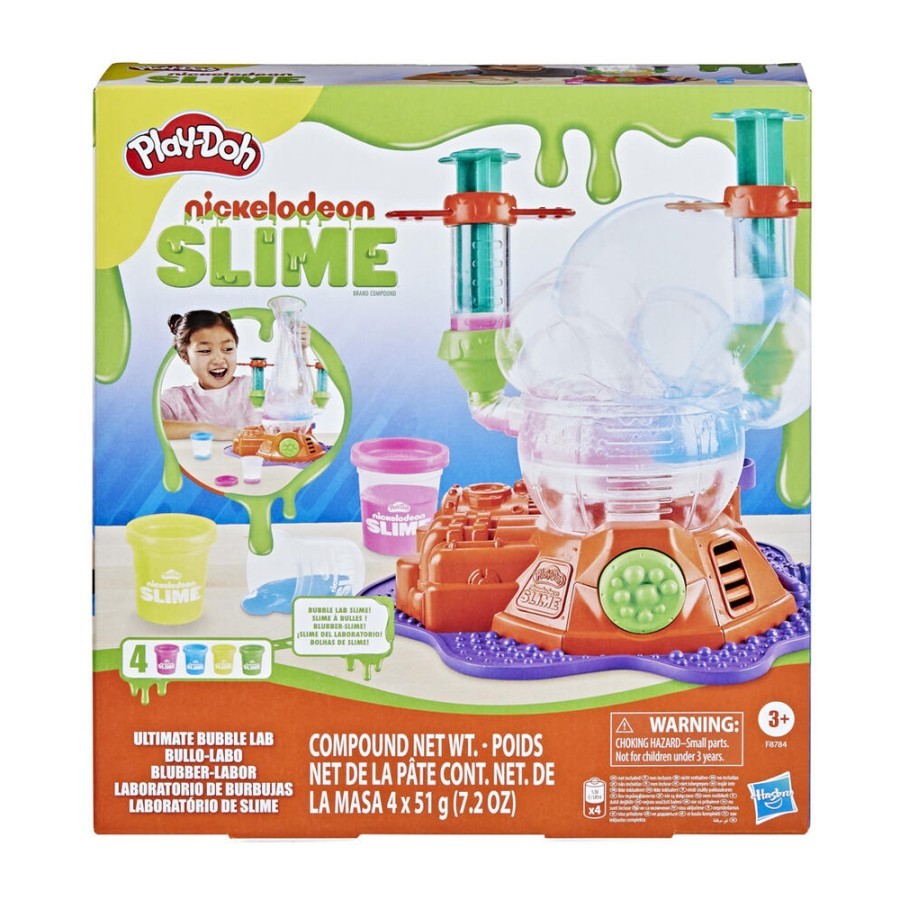 Jual Play Doh Nickelodeon Slime Ultimate Bubble Lab Playset | Shopee ...